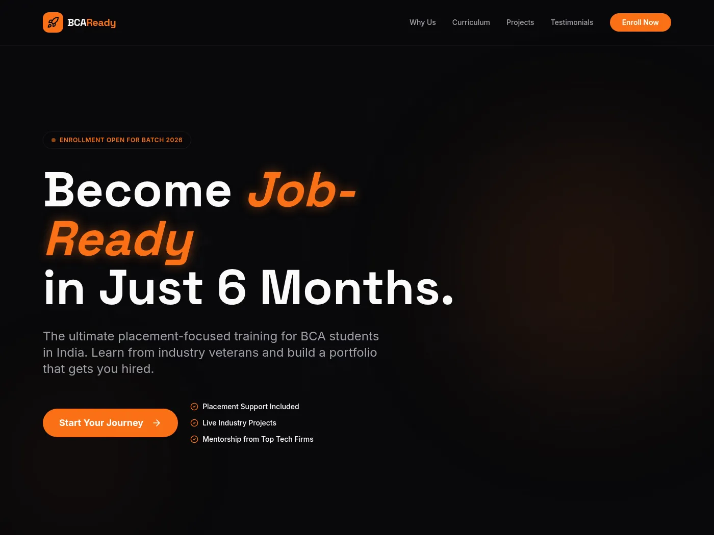 BCA Job-Ready Landing