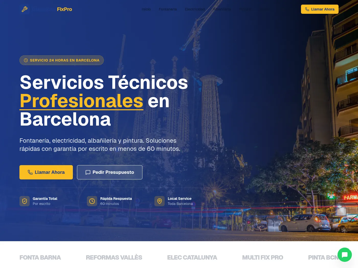 Barcelona FixPro Web