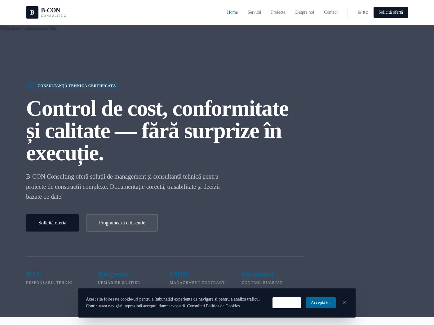 B-CON Consulting Site
