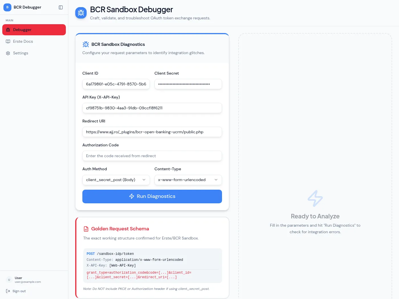 BCR Sandbox Debugger