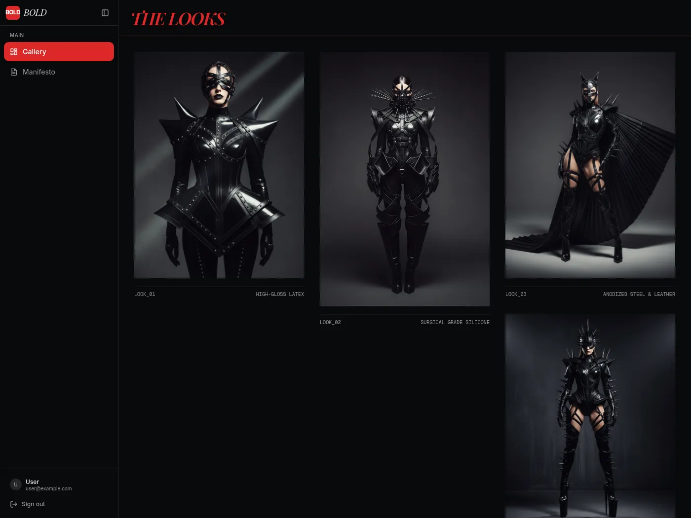 Bold BDSM Fashion