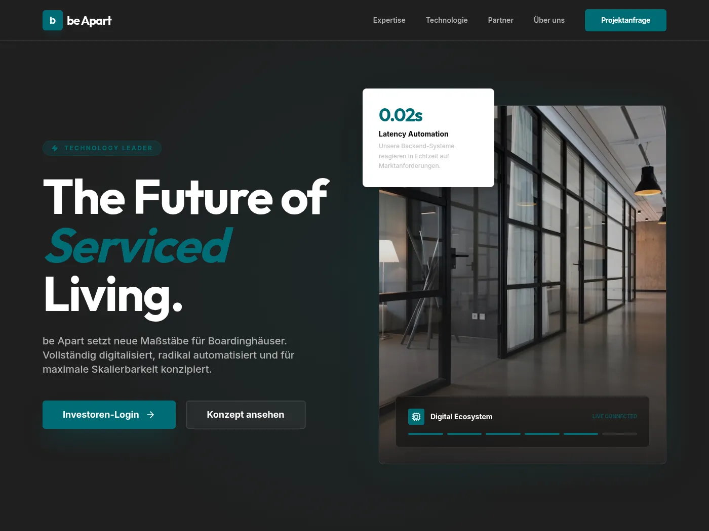 be Apart Web Vision