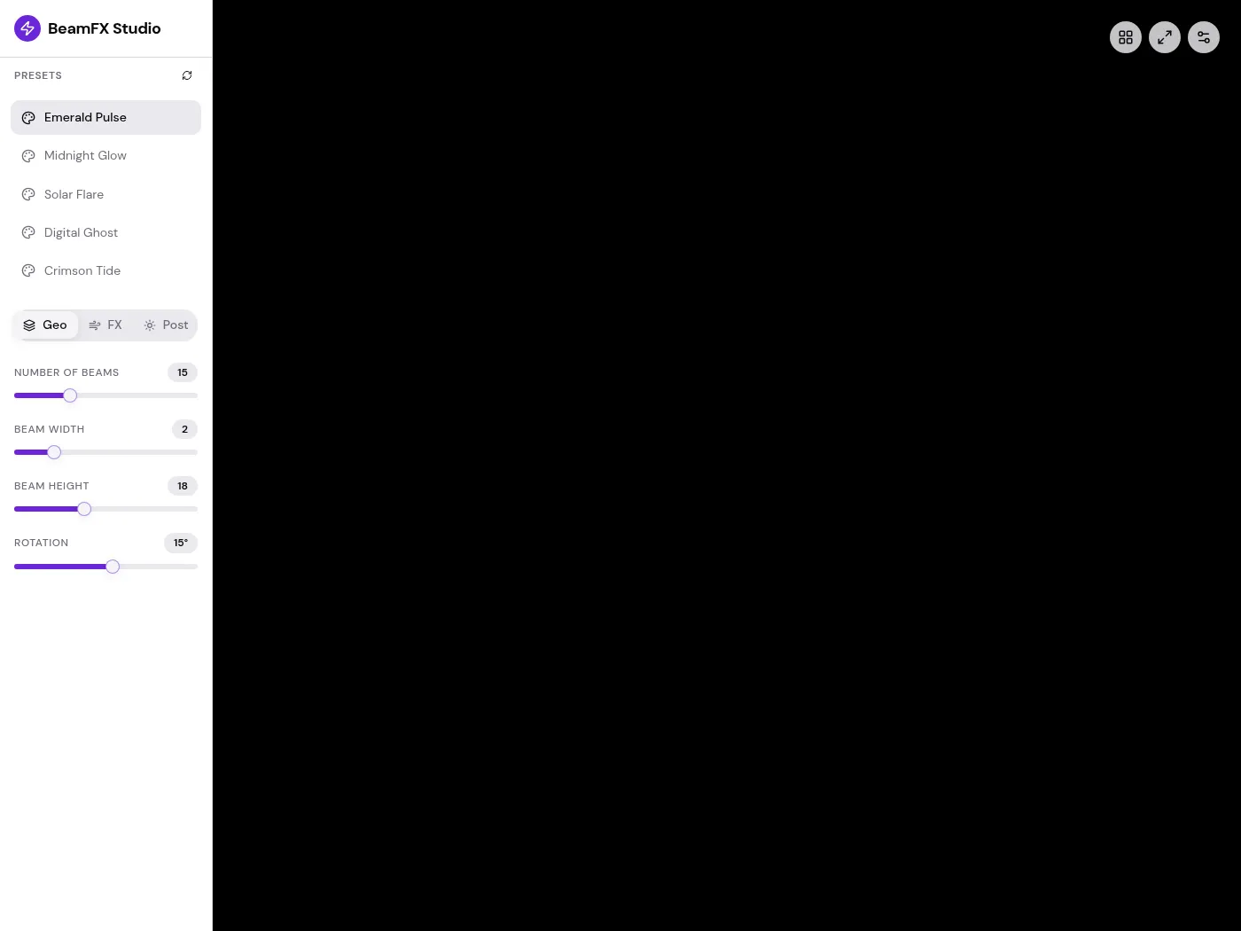 BeamFX Visual Backgrounds