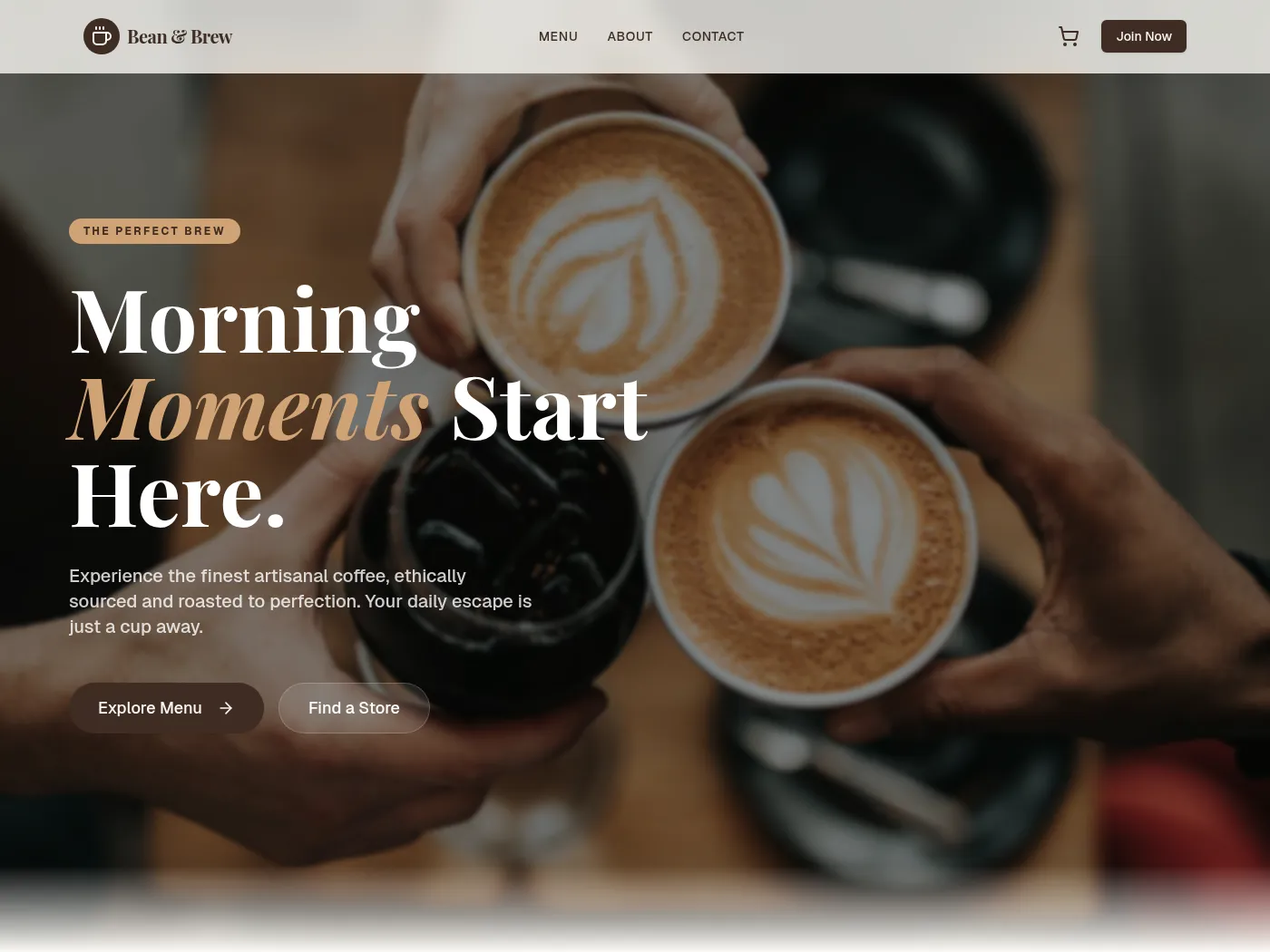 Bean & Brew Web App
