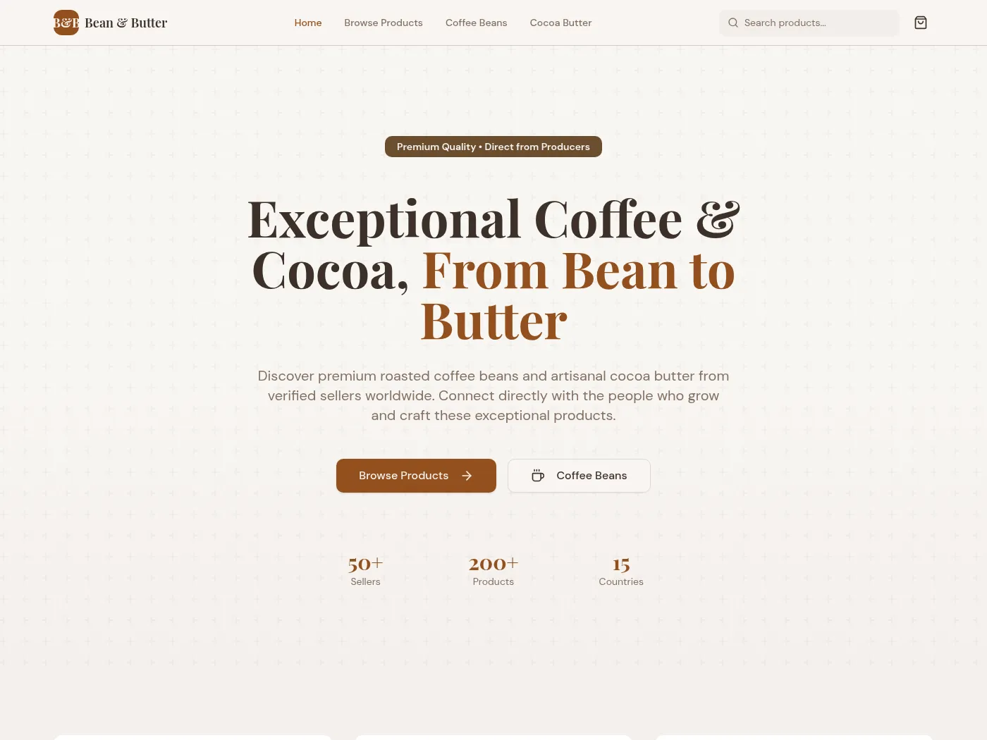 Bean & Butter Marketplace