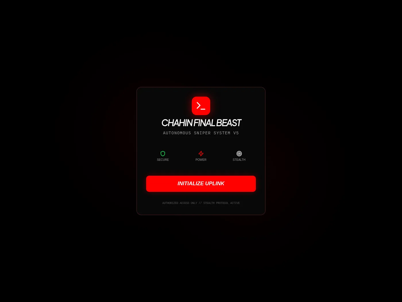 Chahin Final Beast