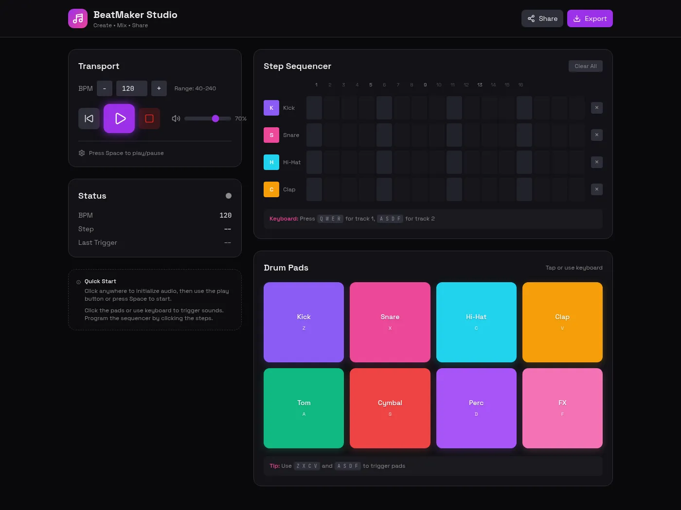 BeatMaker Studio