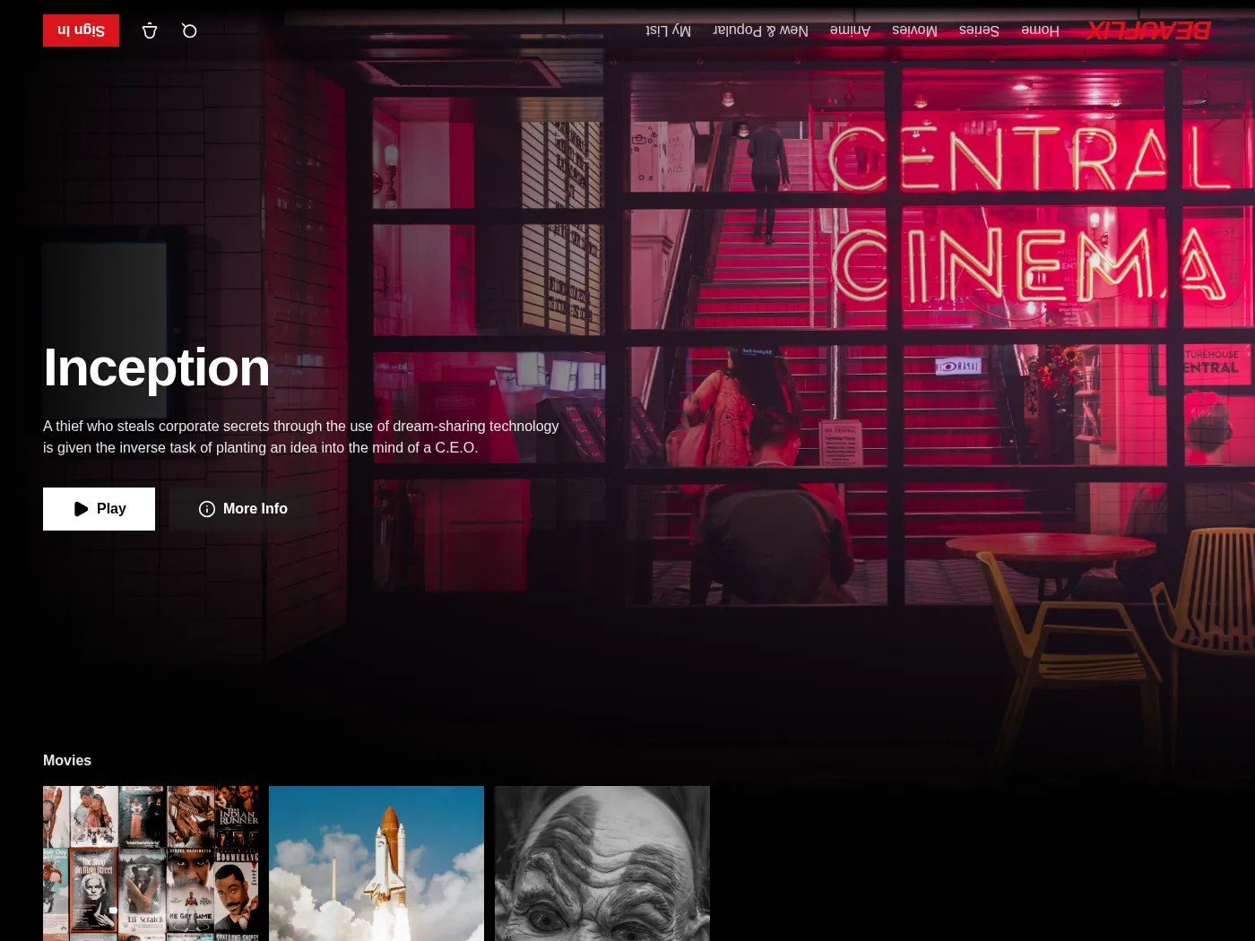 Beauflix Streaming Hub