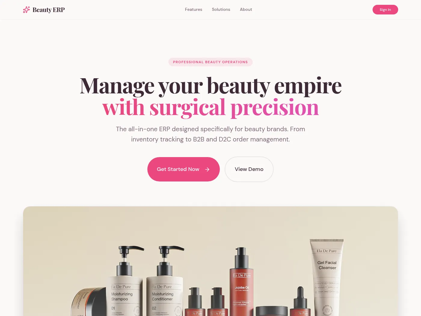 Beauty ERP Suite