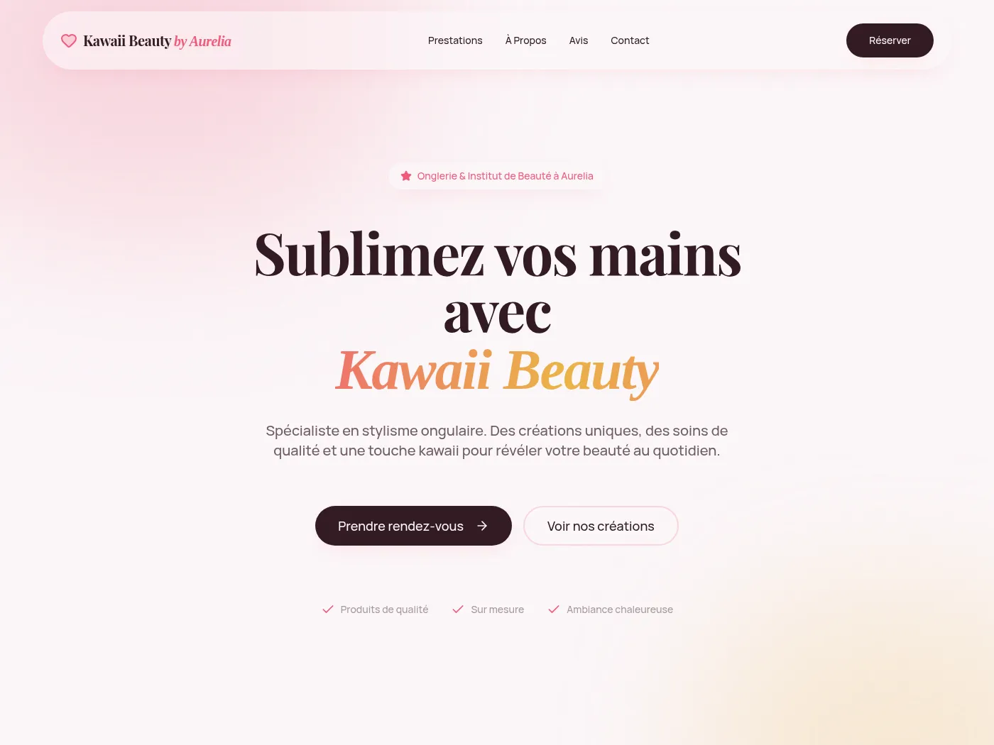 Kawaii Beauty Nails Site
