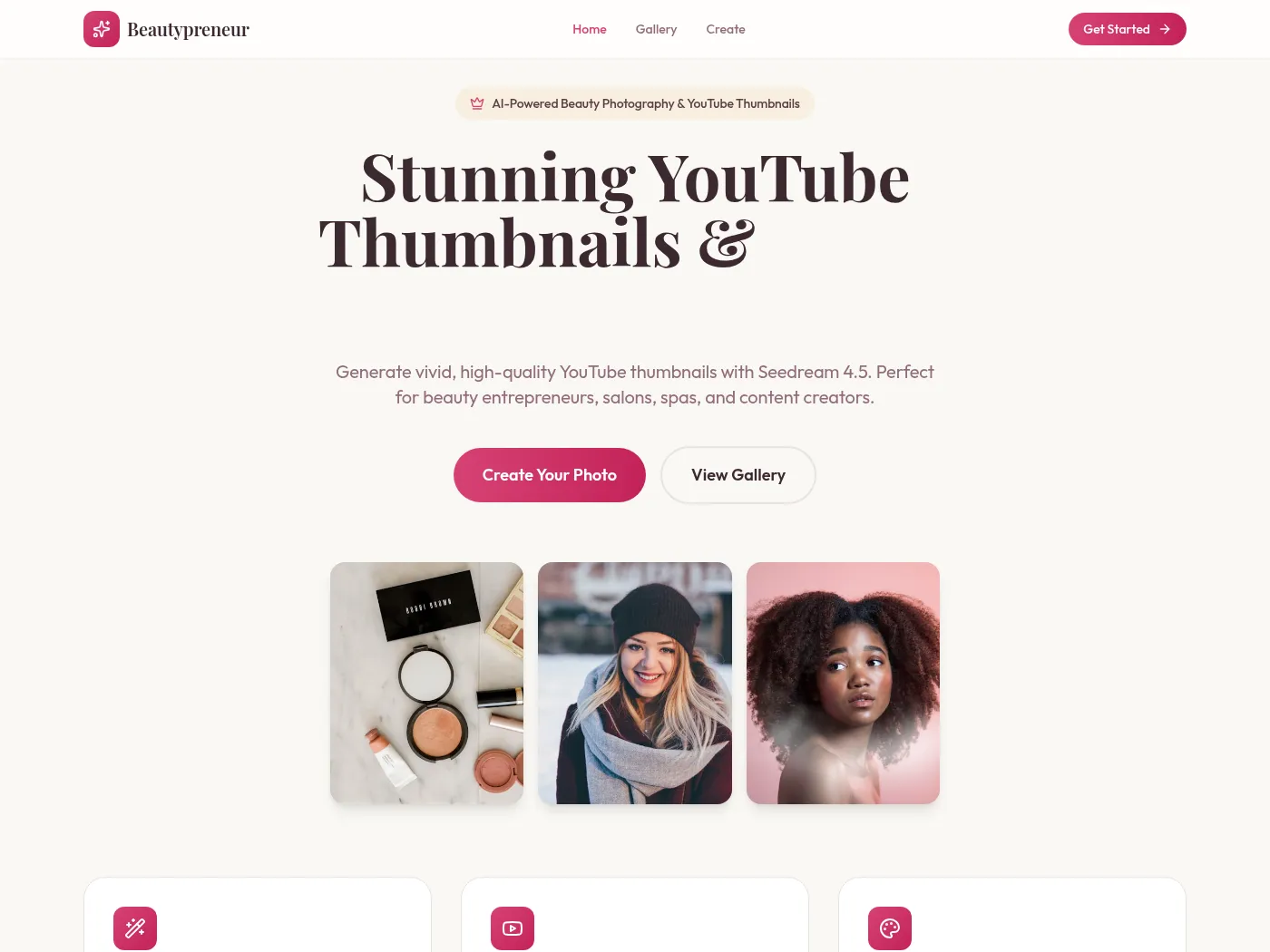 Beautypreneur Photo AI