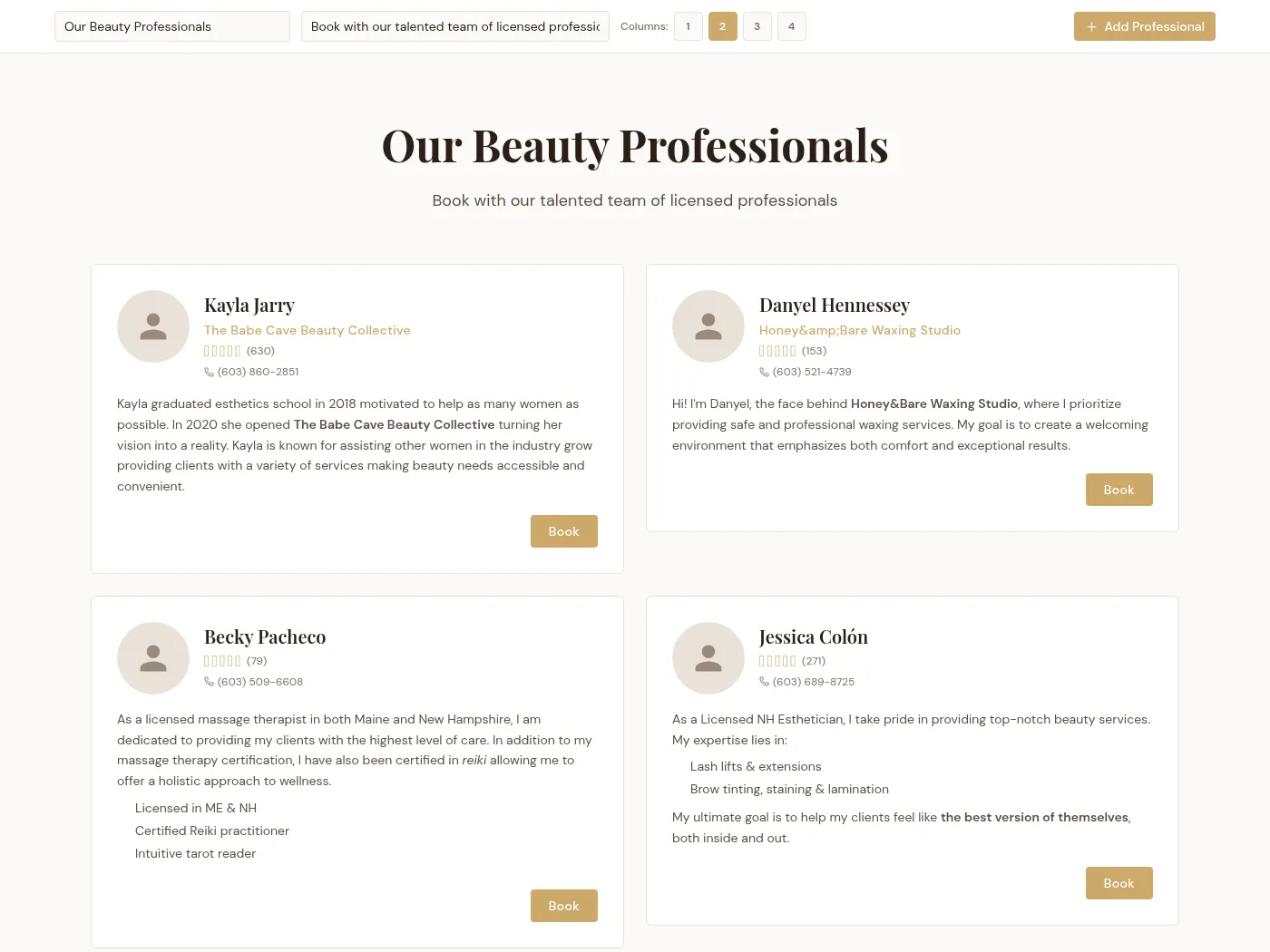 Beauty Pros Directory