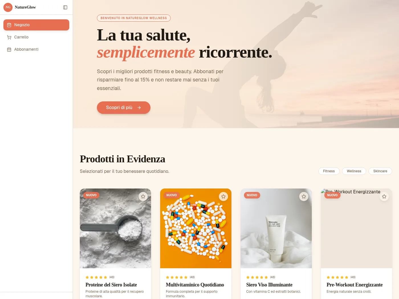 Beauty & Wellness Shop