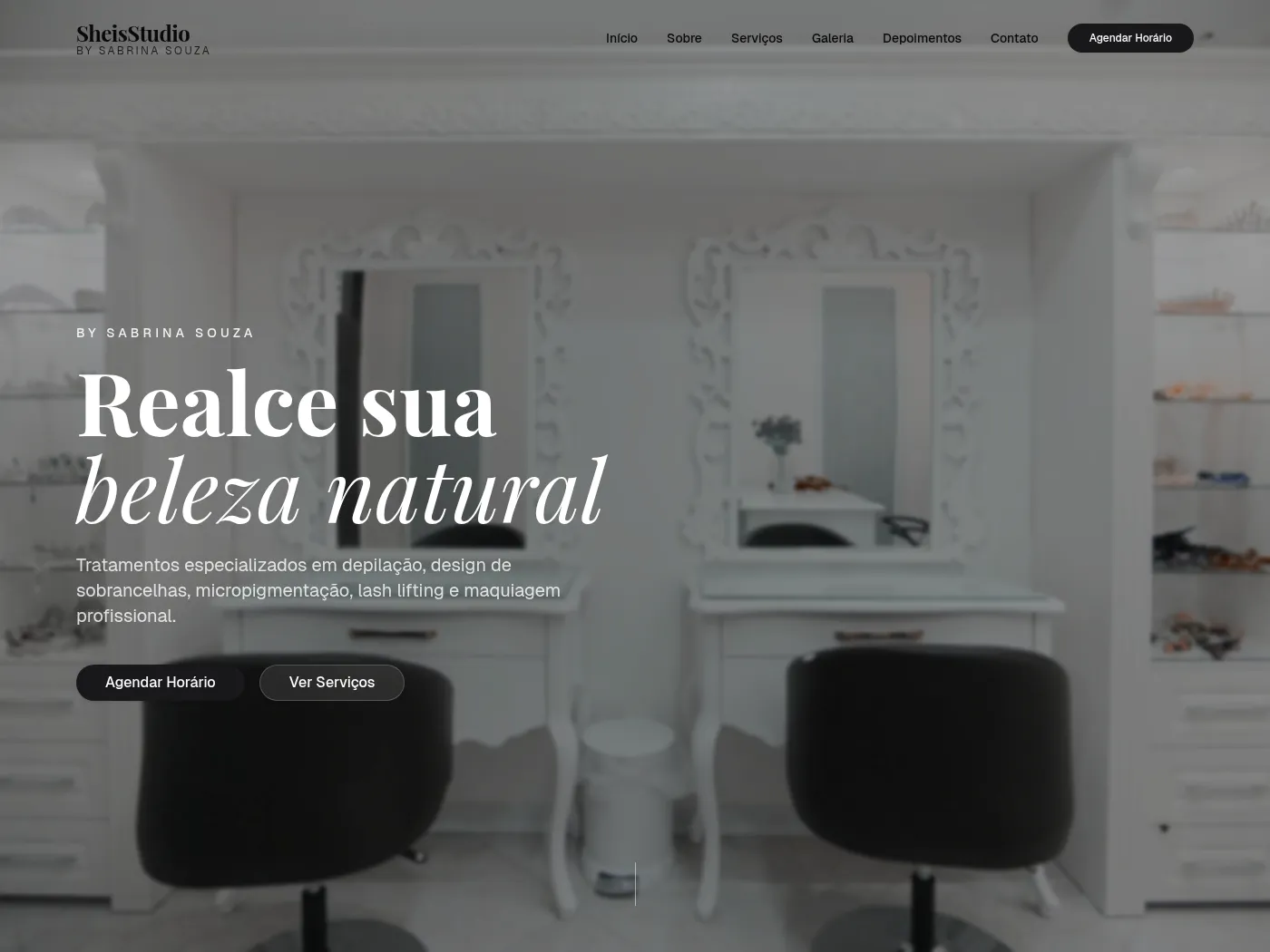 Beauty Studio Website