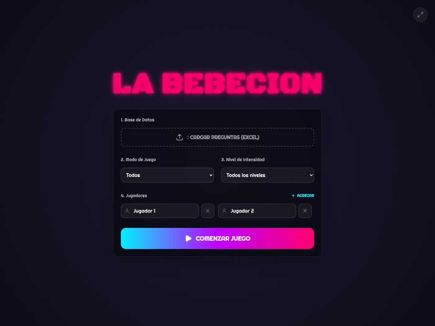 La Bebecion Party Game
