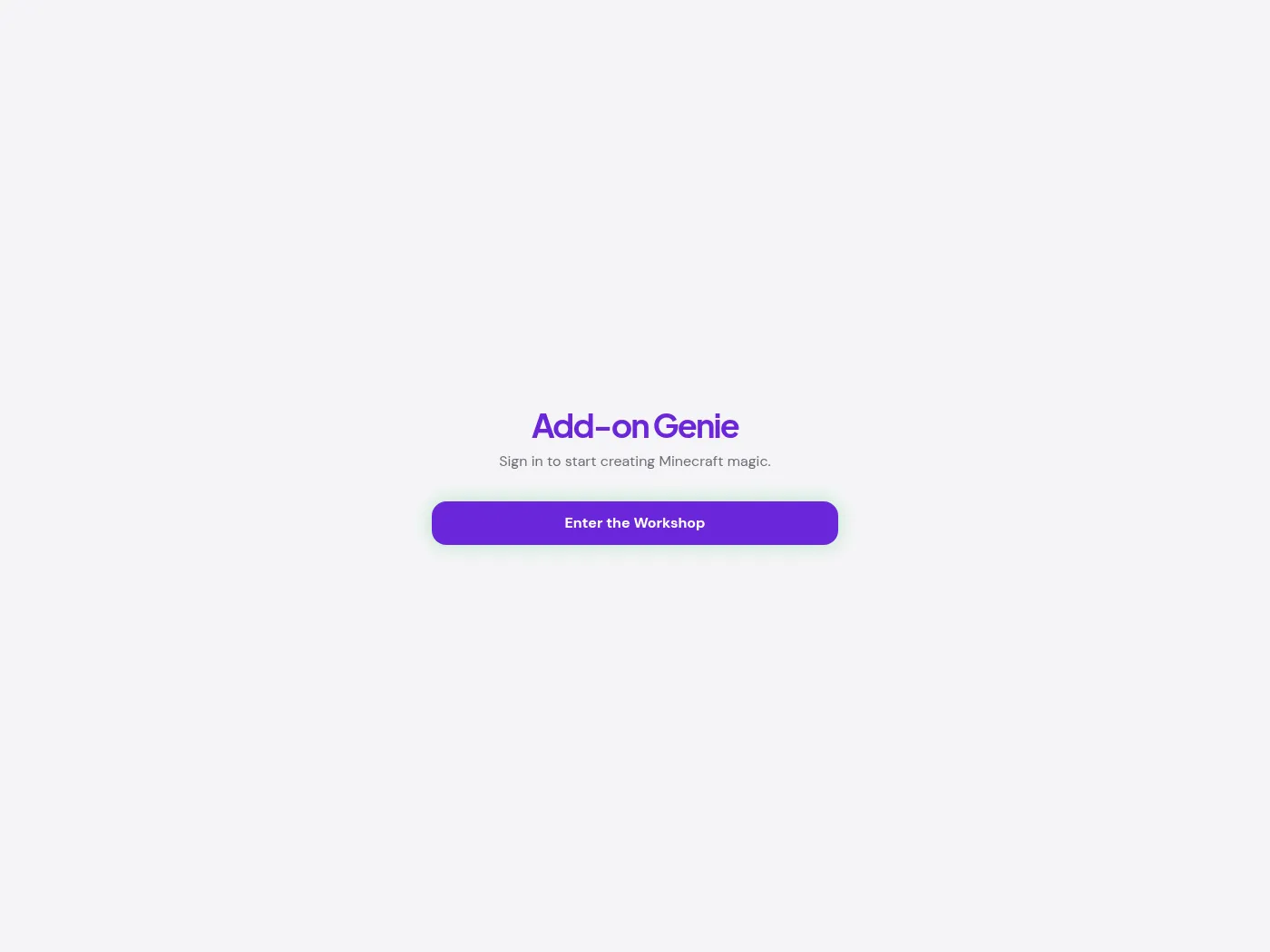 Bedrock Add-on Genie