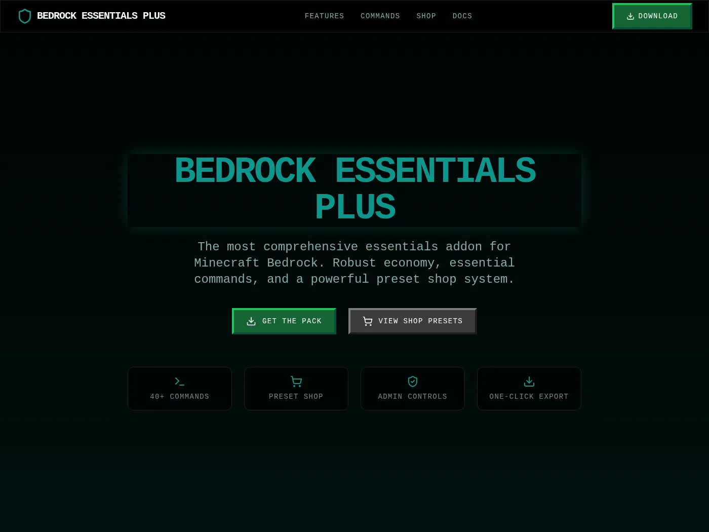 Bedrock Essentials Plus