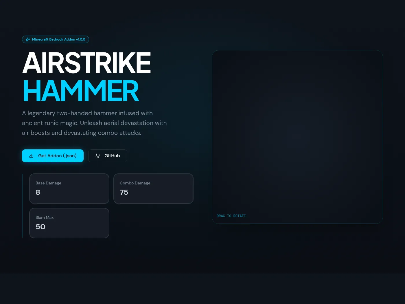 Airstrike Hammer Addon