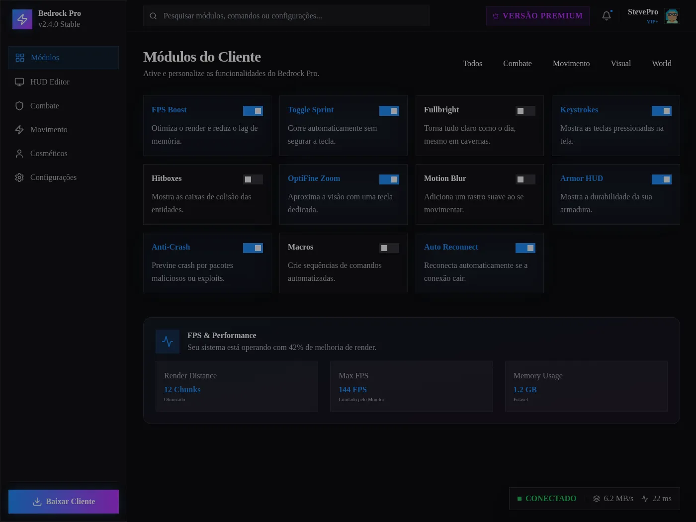 Bedrock Pro Client