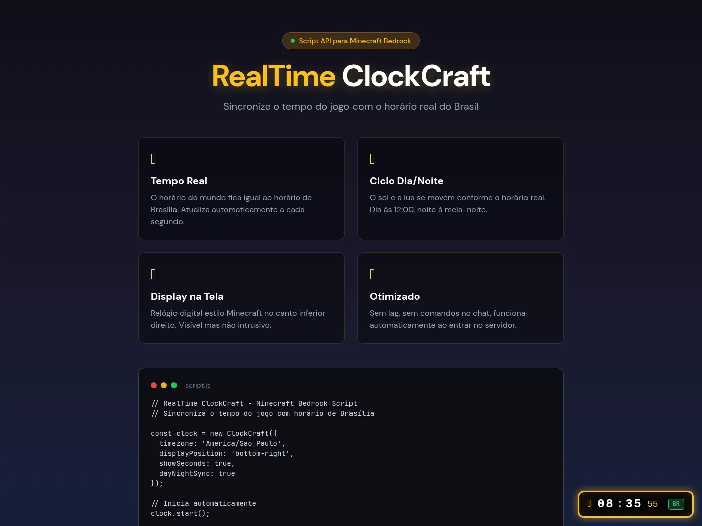 RealTime ClockCraft