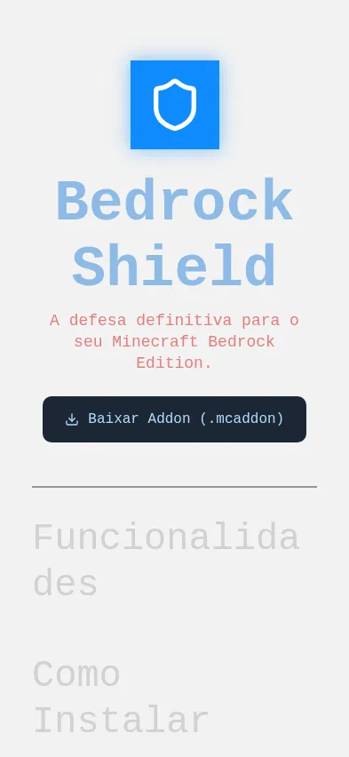 Bedrock Shield Addon