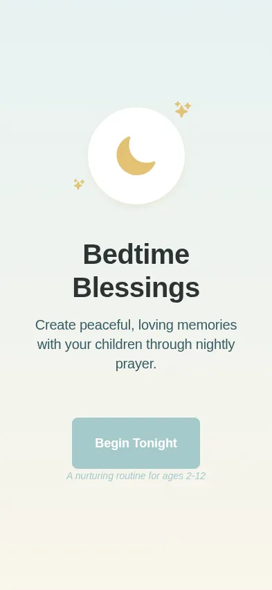 Bedtime Blessings
