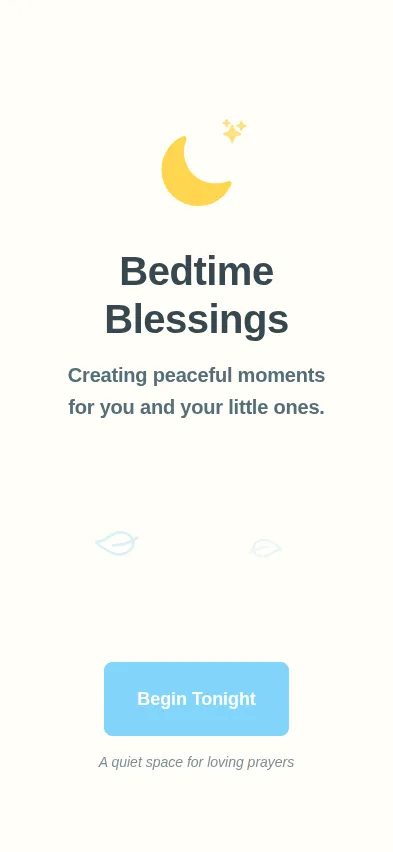 Bedtime Blessings