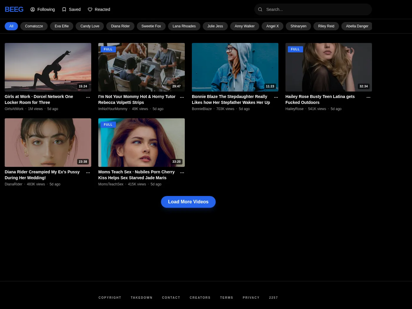 Beeg Video Clone