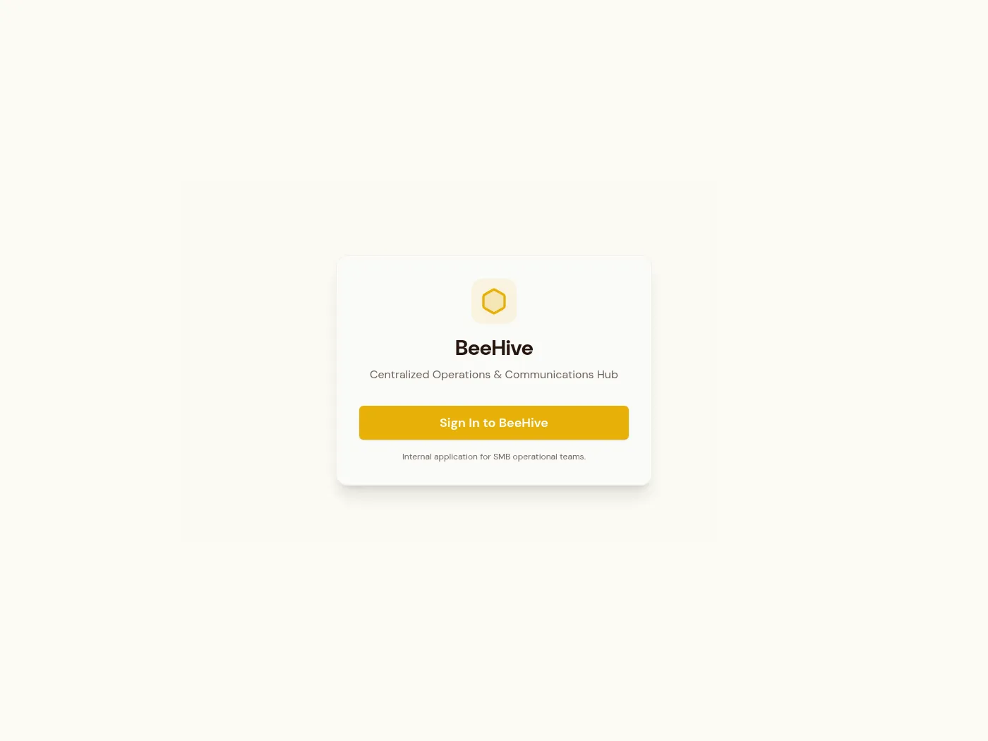 BeeHive Operations Hub