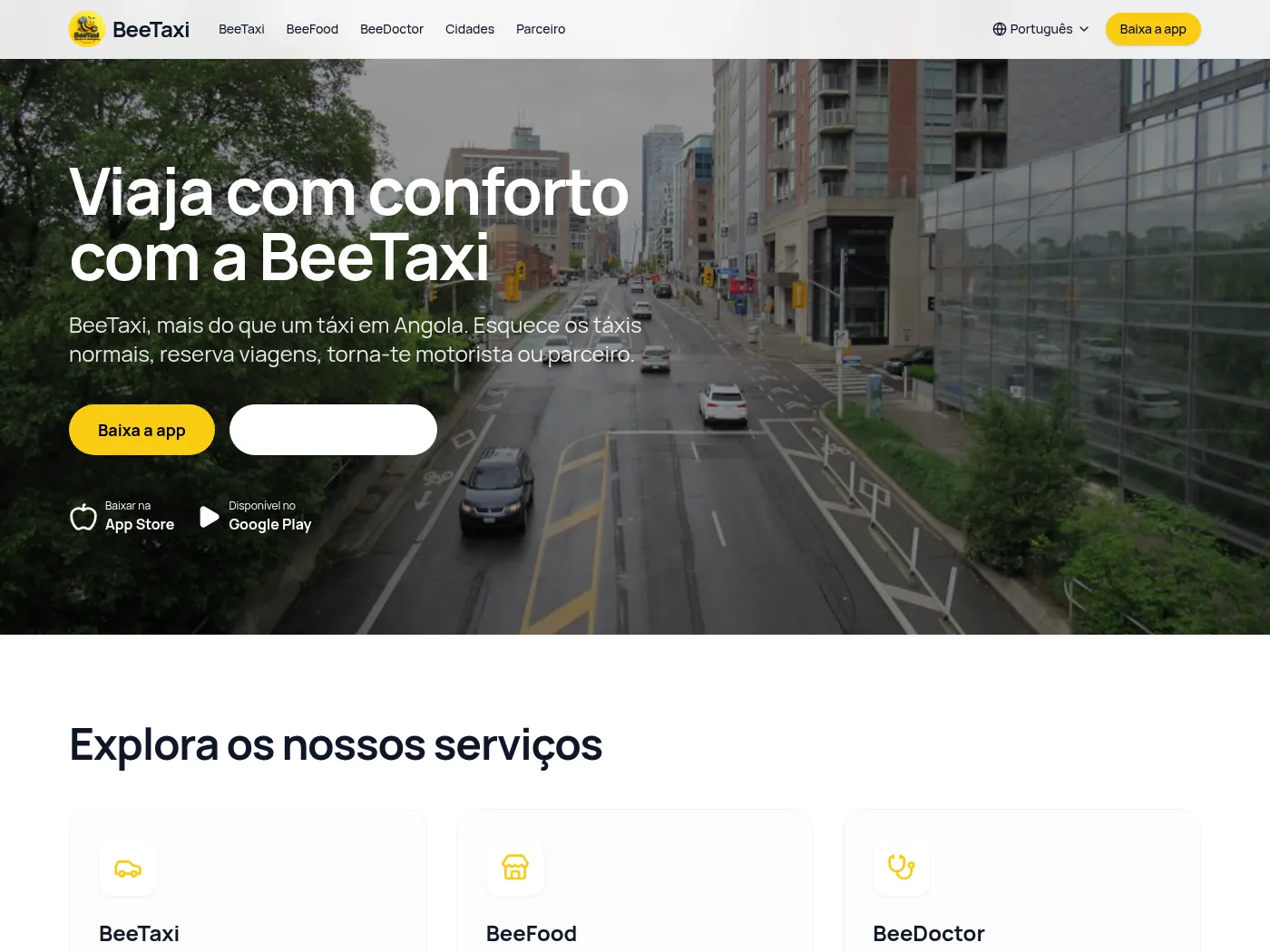 Beetaxi Super App Site