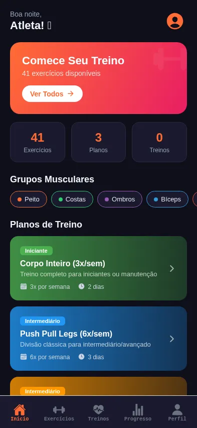 Befit Gym Tracker