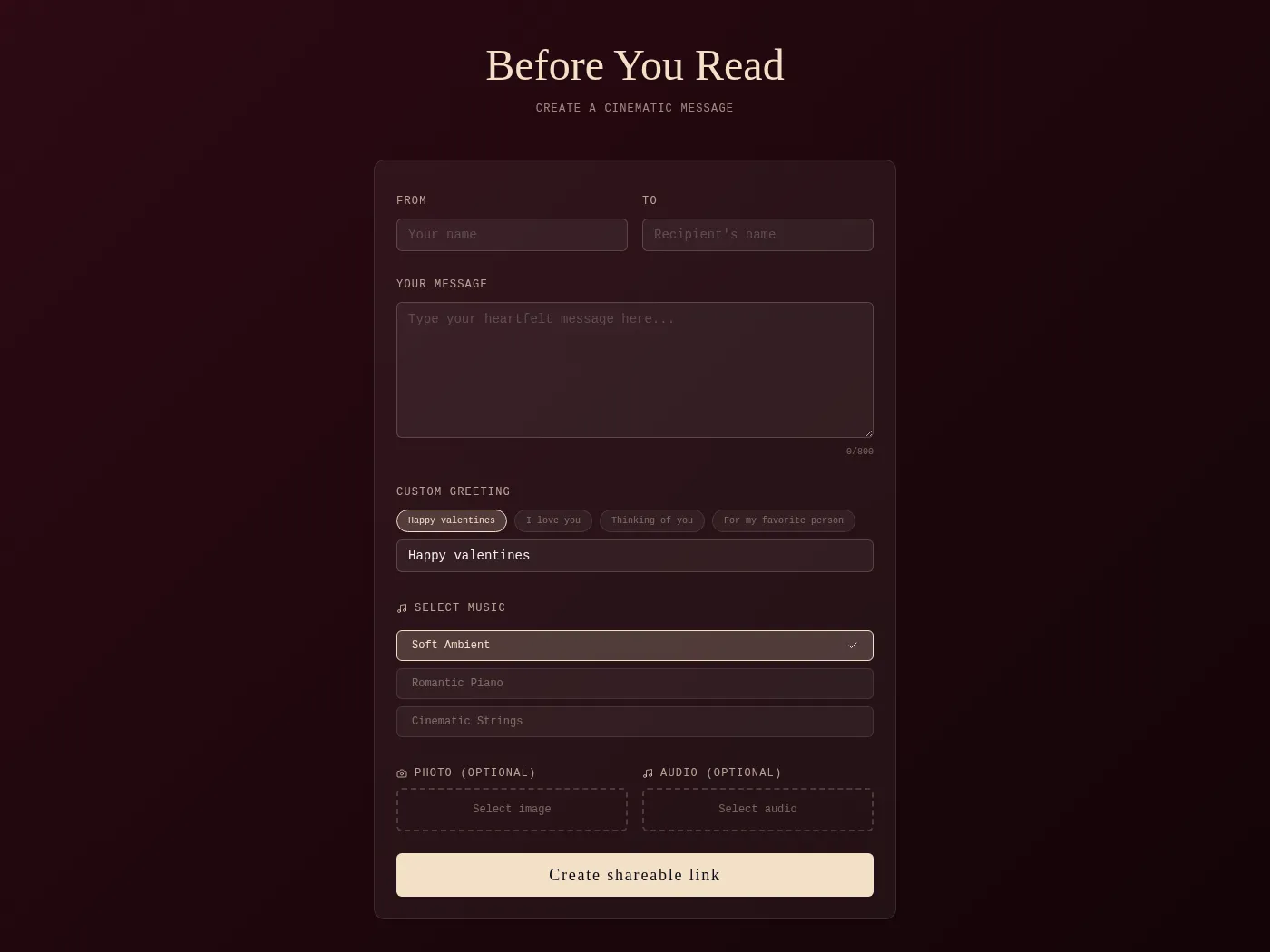 Before You Read