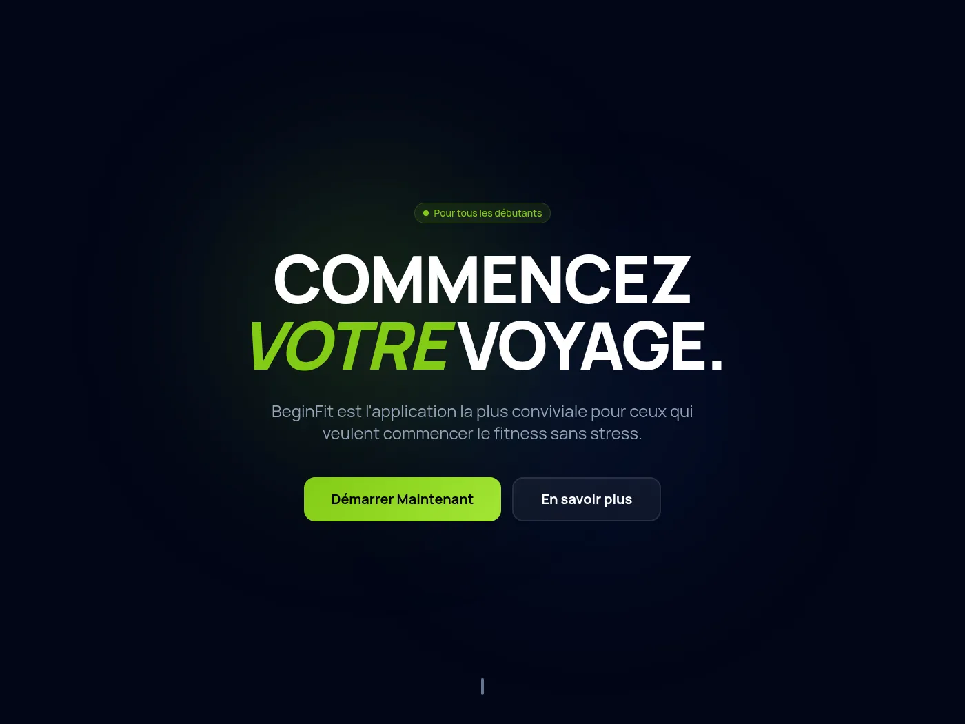 BeginFit App