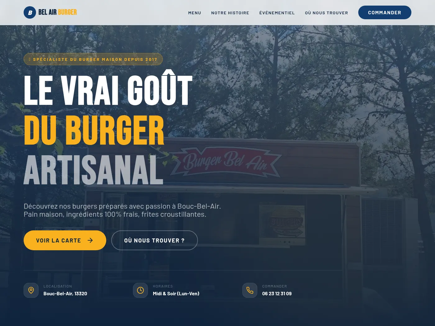 Bel Air Burger Foodtruck