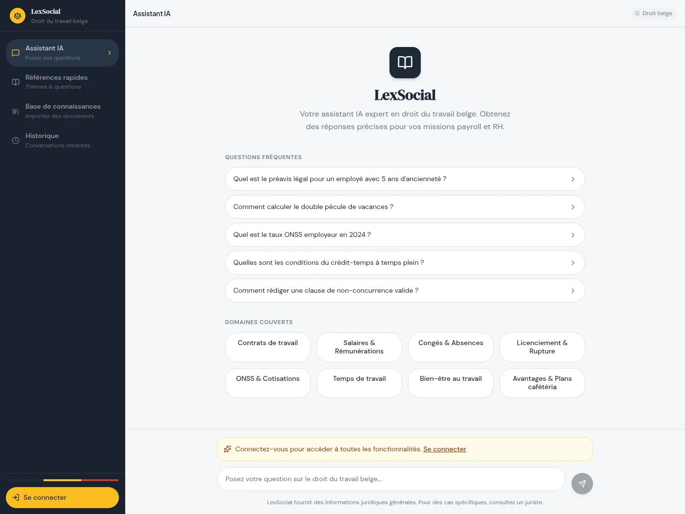 Belgian Labor Law FAQ