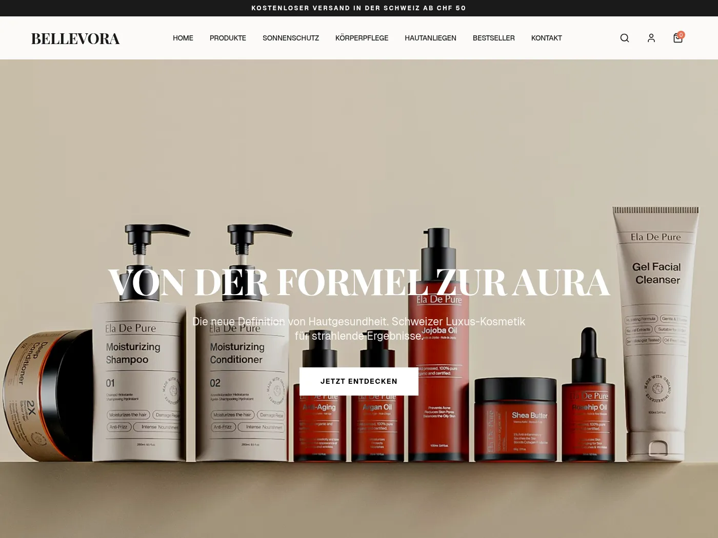 Bellevora Web Presence