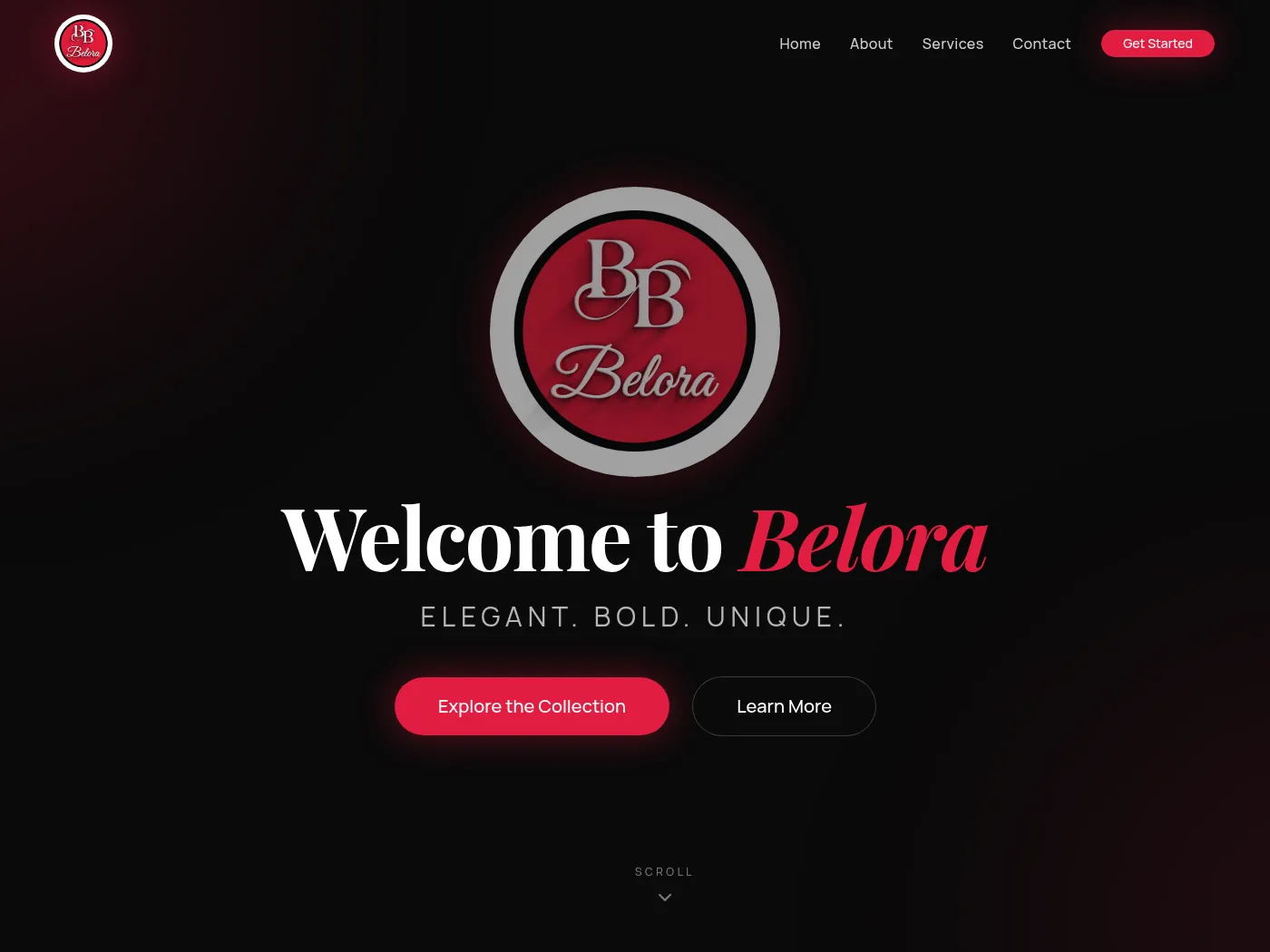 Belora Luxury Website