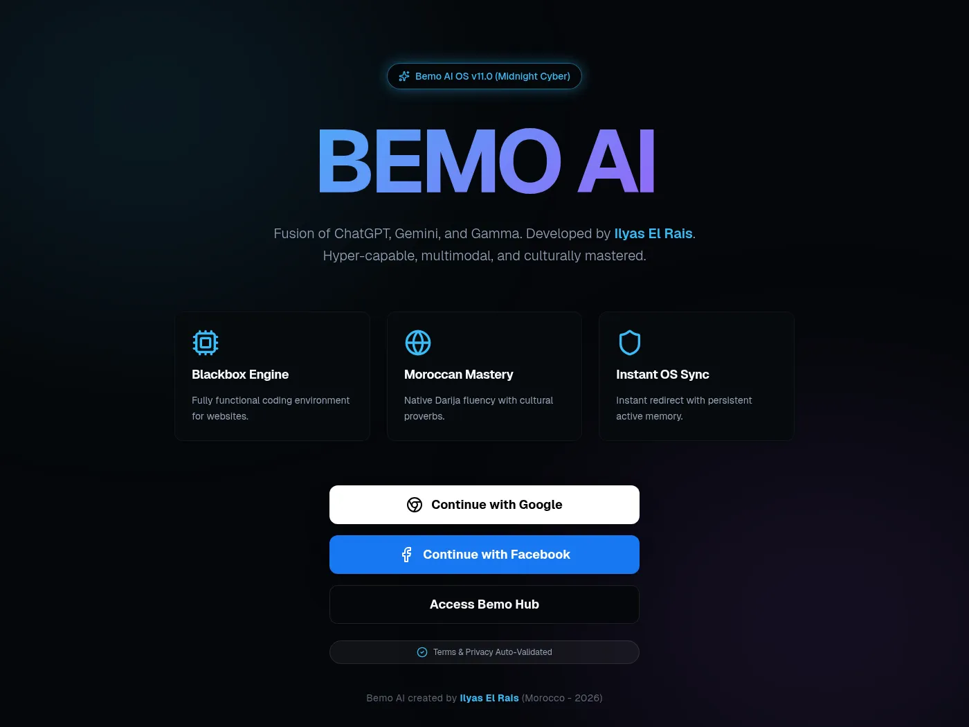 Bemo AI Platform