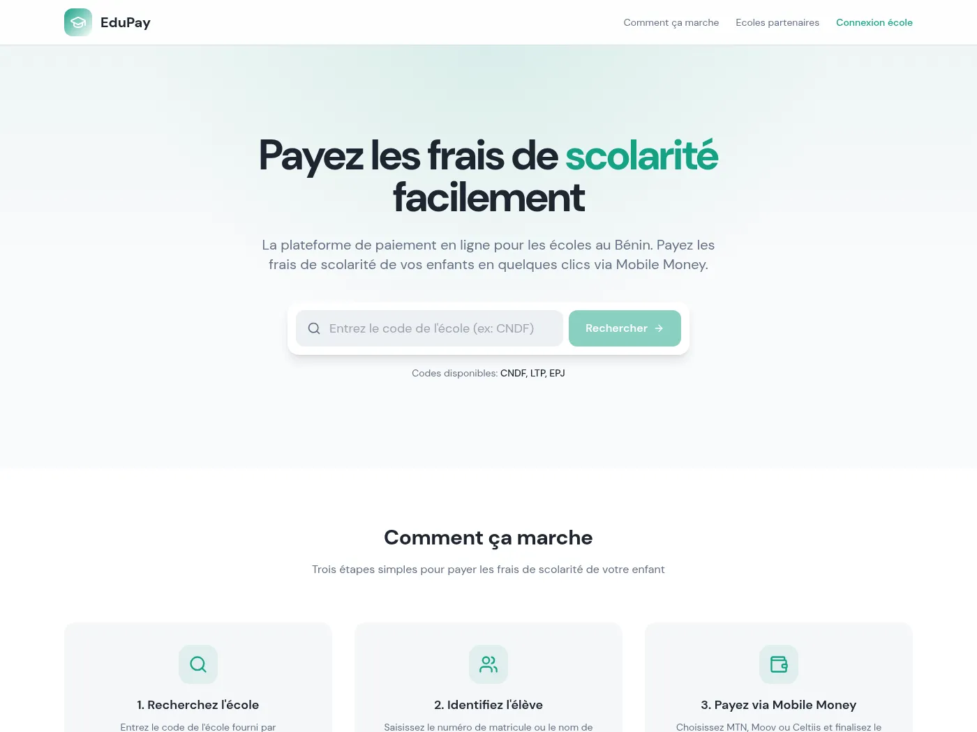 EduPay Bénin