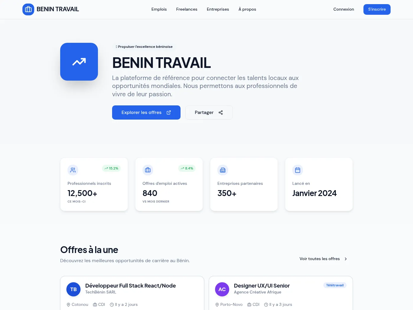 Benin Travail