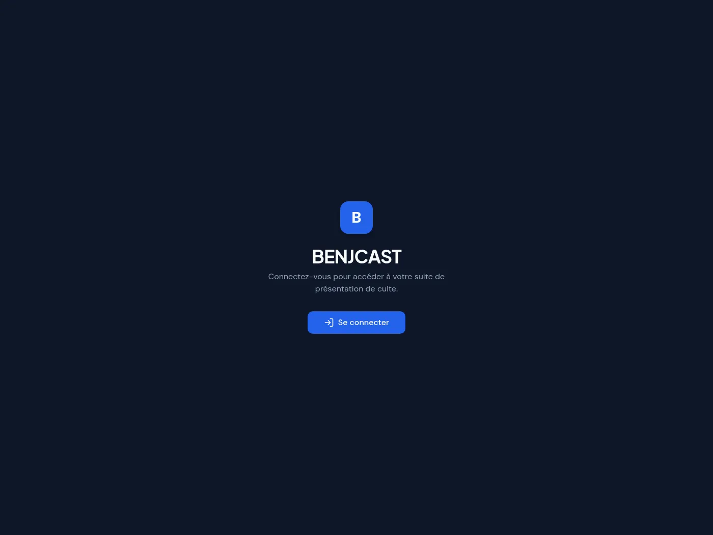 BenjCast Presentation Suite