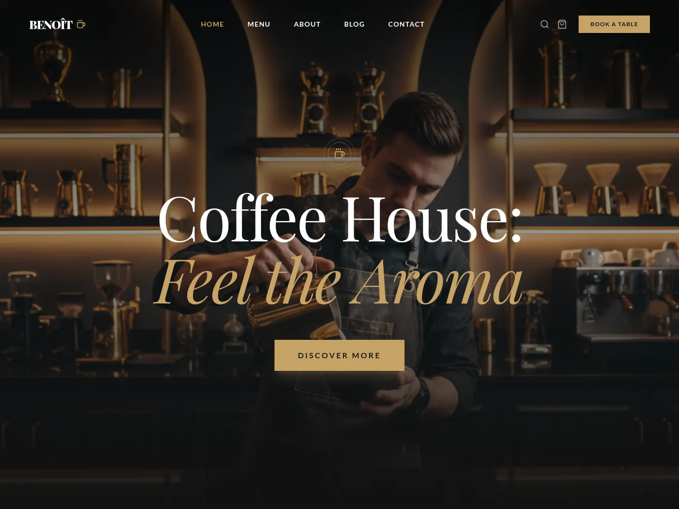 Benoit Coffee House Site