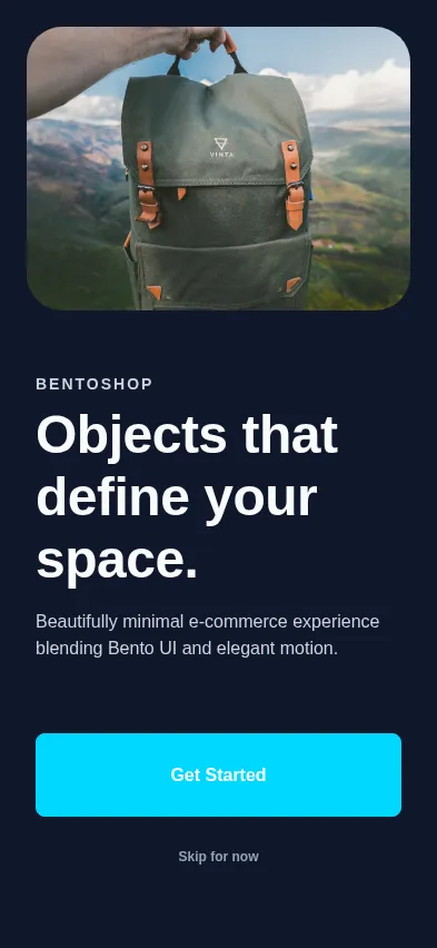 BentoShop Mobile