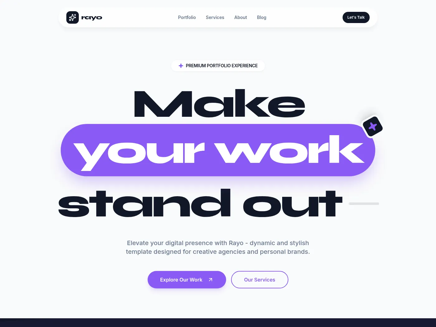 Bento Portfolio Studio
