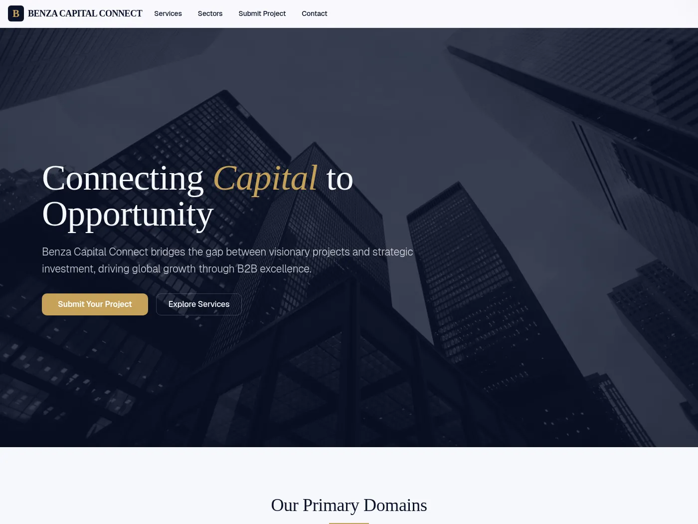 Benza Capital Connect
