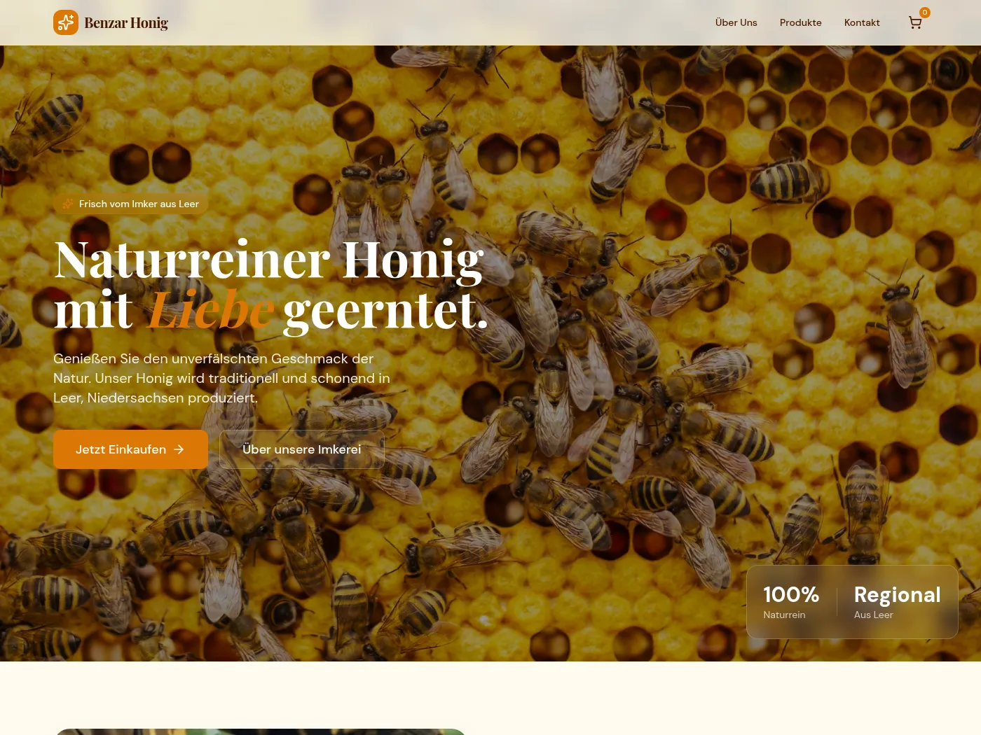 Benzar Honig Shop