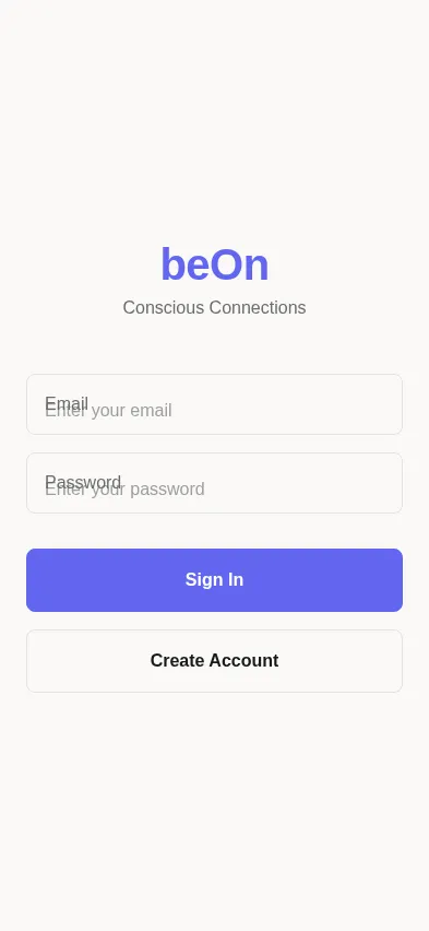 beOn Connections App