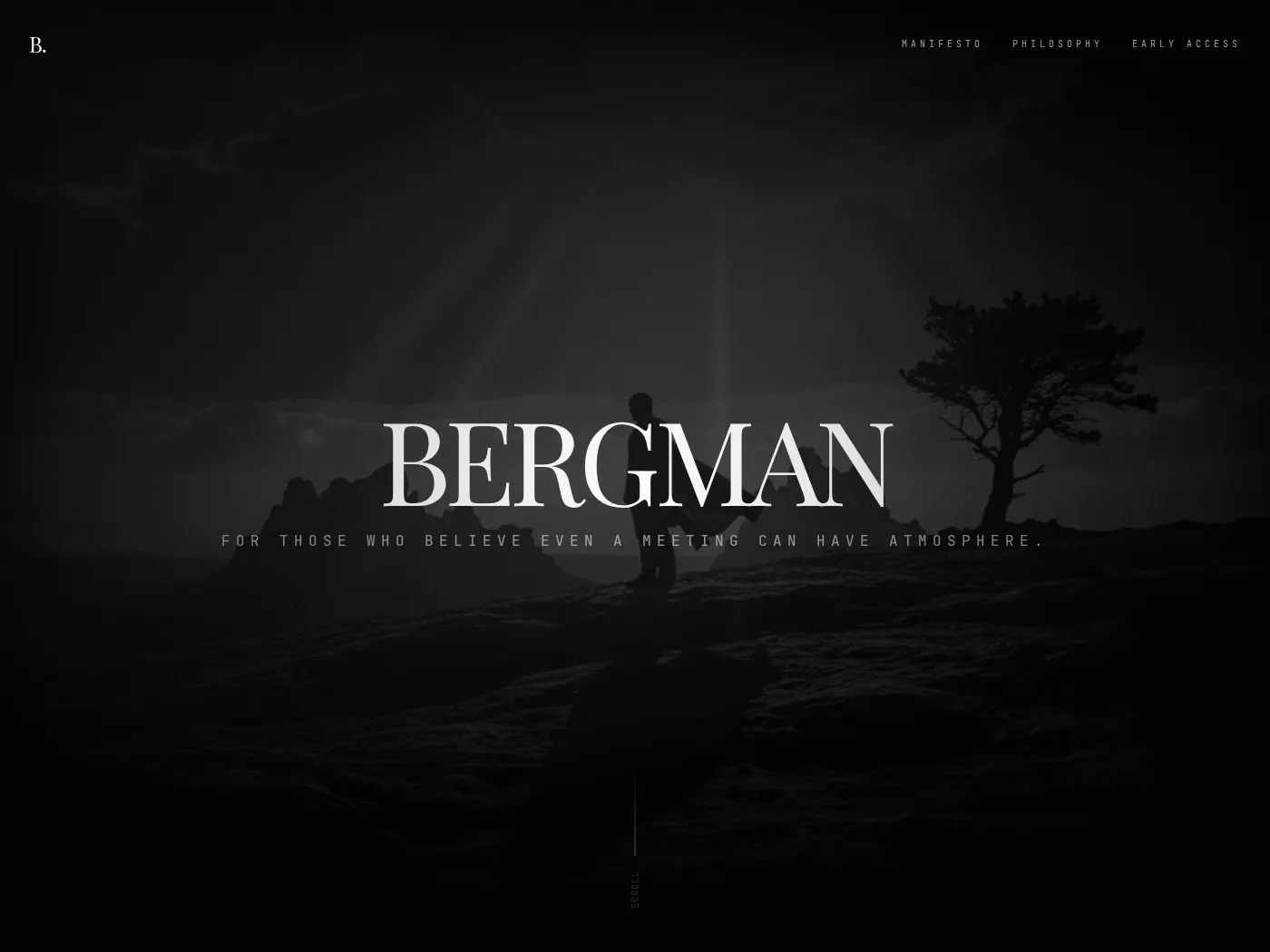 Bergman Landing Page