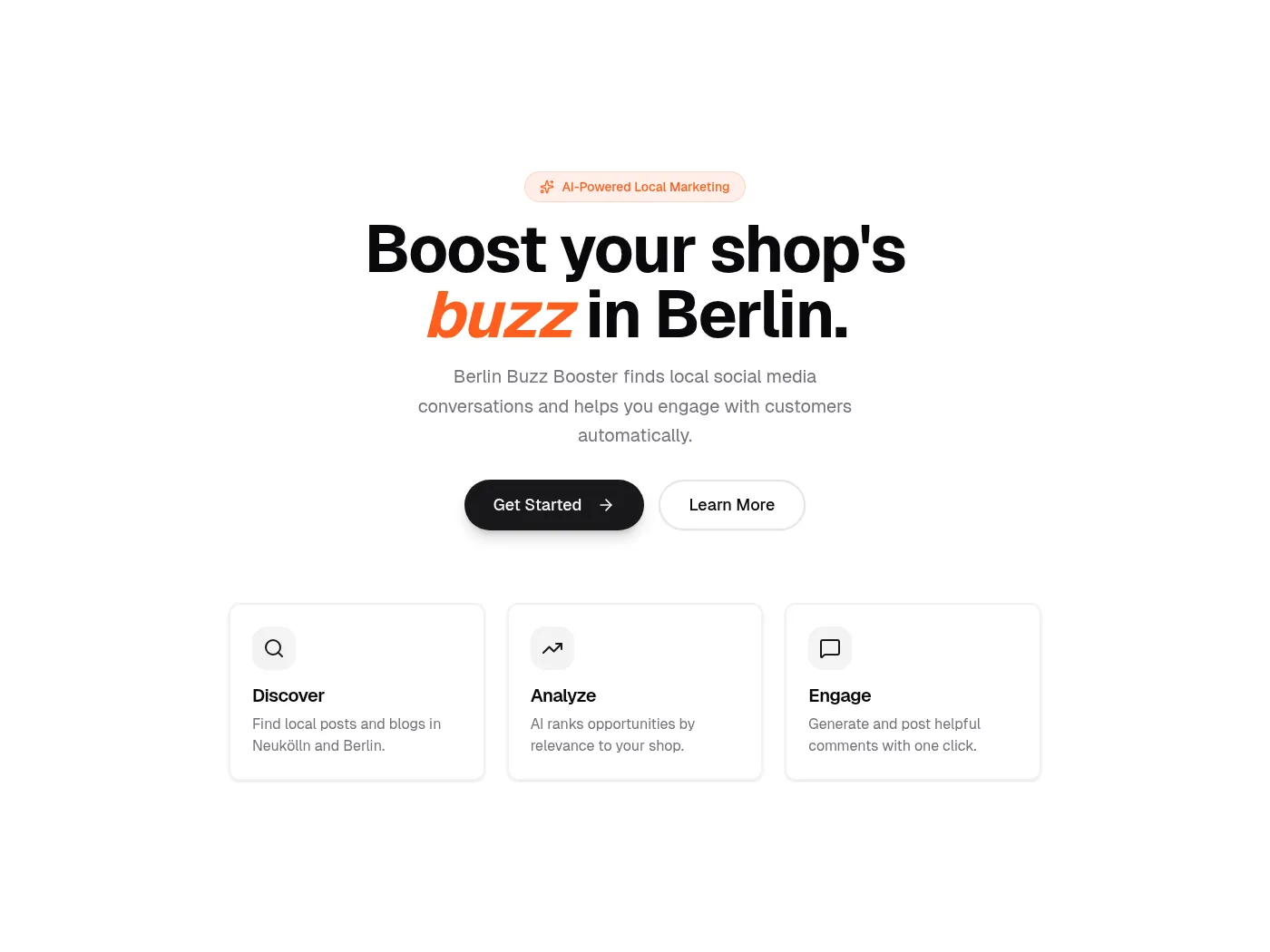 Berlin Buzz Booster