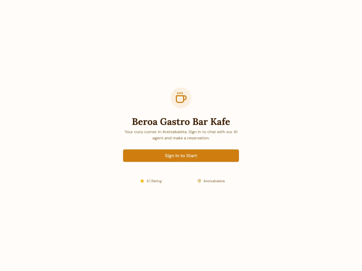 Beroa AI Reservations